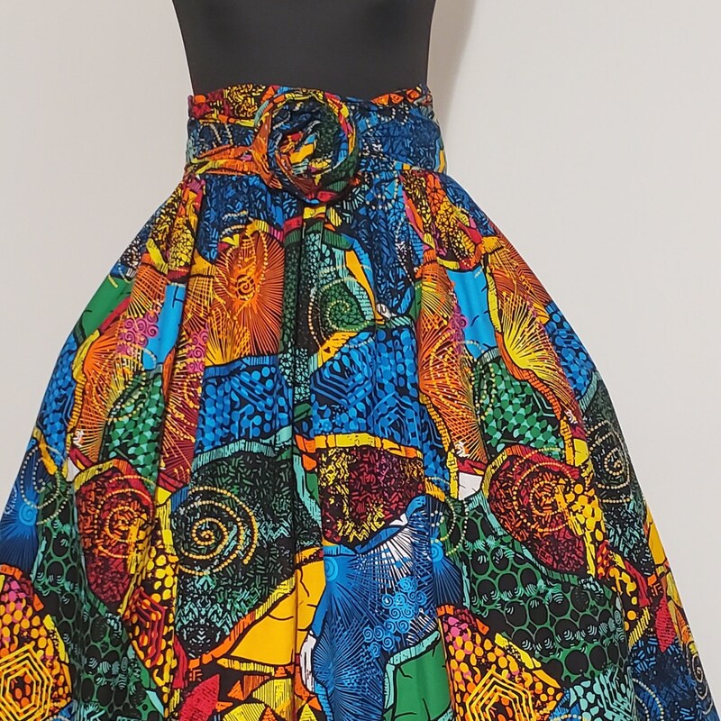 African Skirt - Etsy