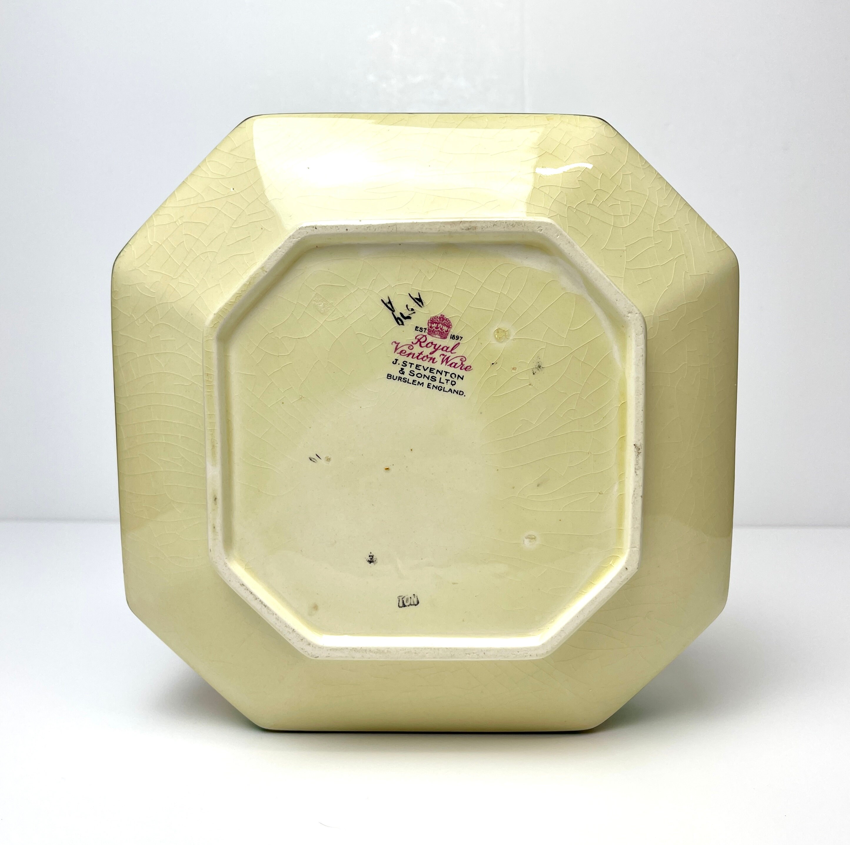 Vintage Art Deco Royal Venton Ware J.STEVENTON & SONS LTD Fruit Bowl ...