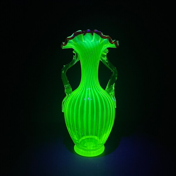 Rare Vaseline Glass - Etsy