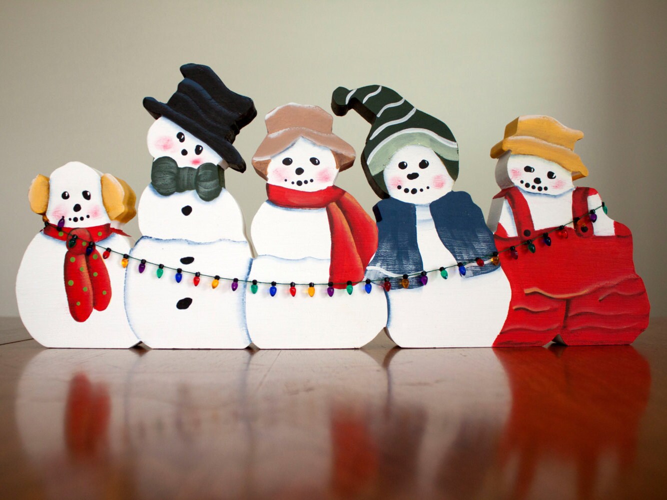 Caroling Snowmen - Etsy