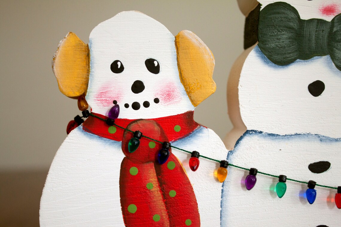 Caroling Snowmen - Etsy