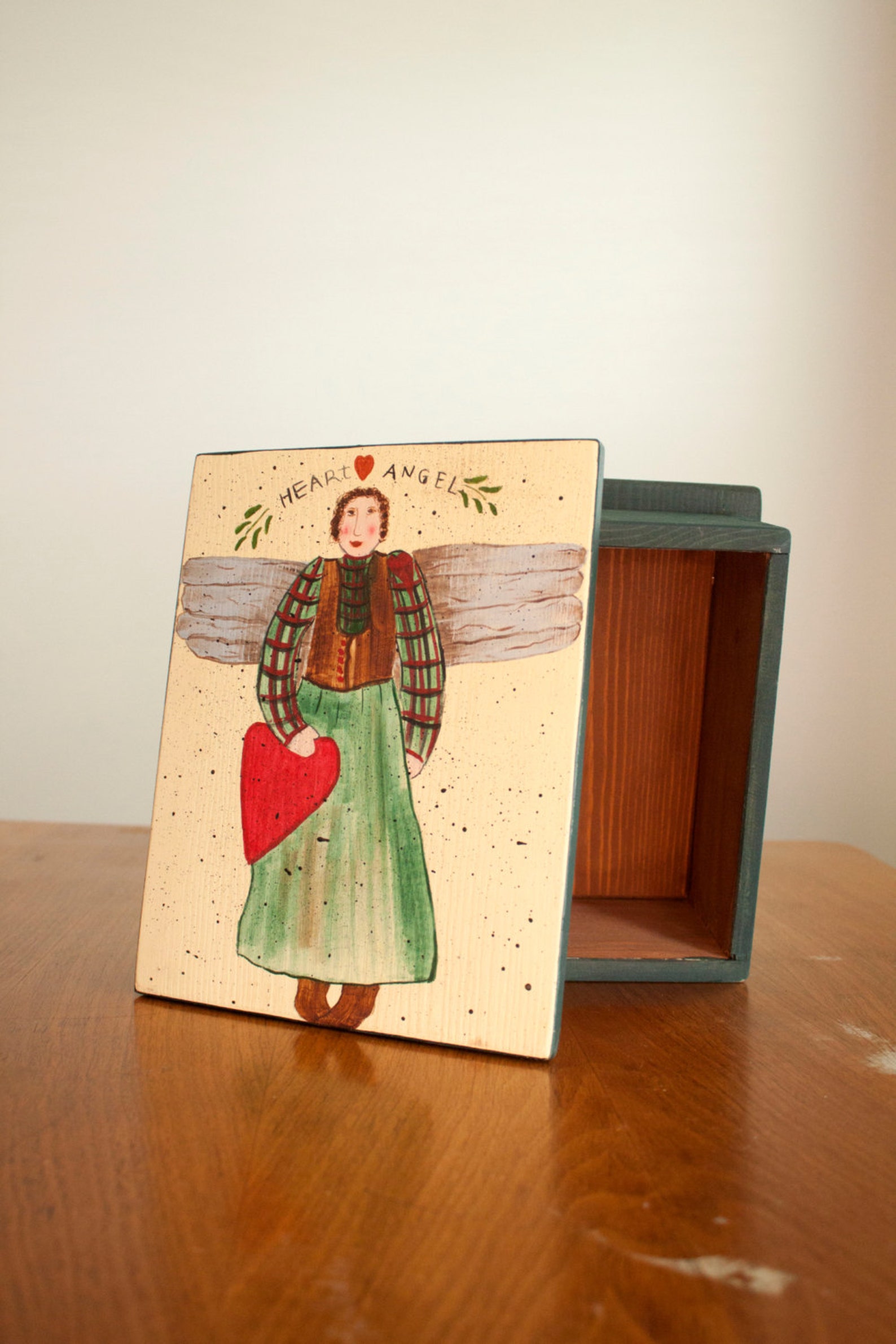 Heart Angel Box - Etsy