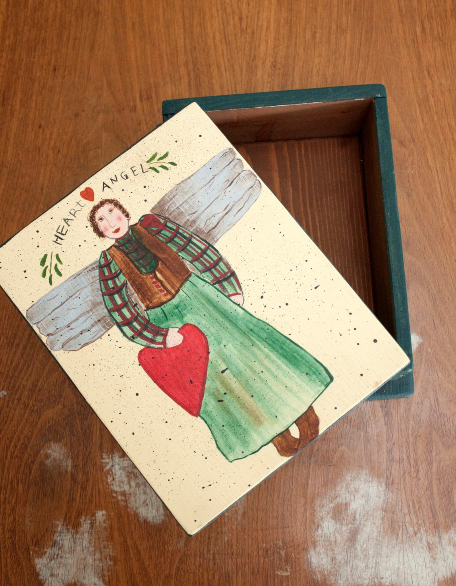 Heart Angel Box - Etsy