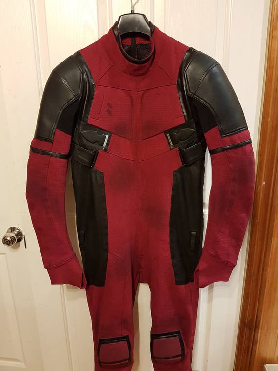 Deadpool Motorcycle Suit