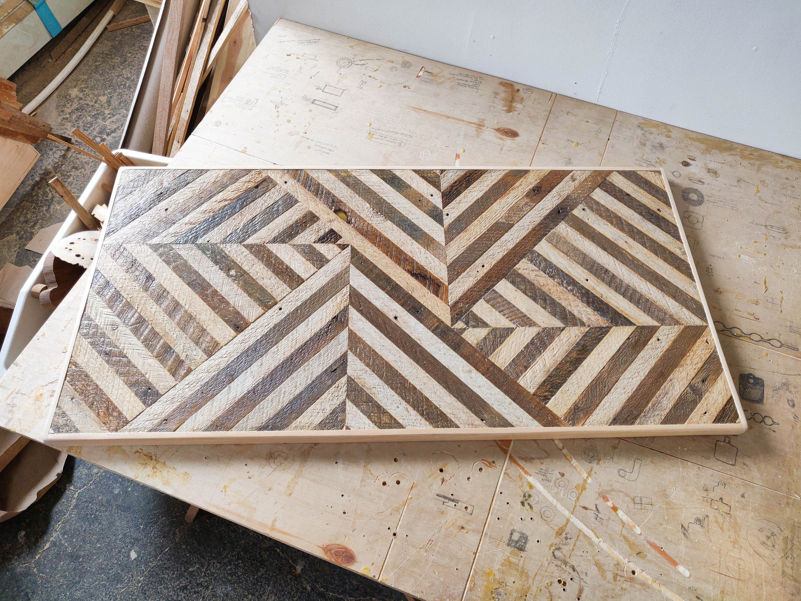 Custom Reclaimed Wood Coffee Table Top - Etsy