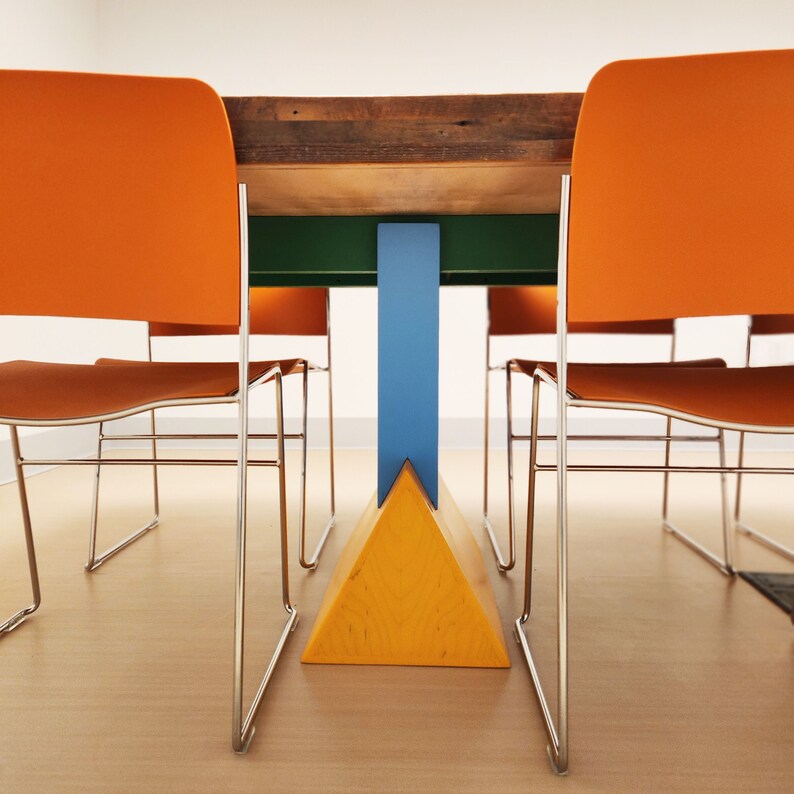 Custom Reclaimed Wood Conference Table/ Meeting Table for School ...