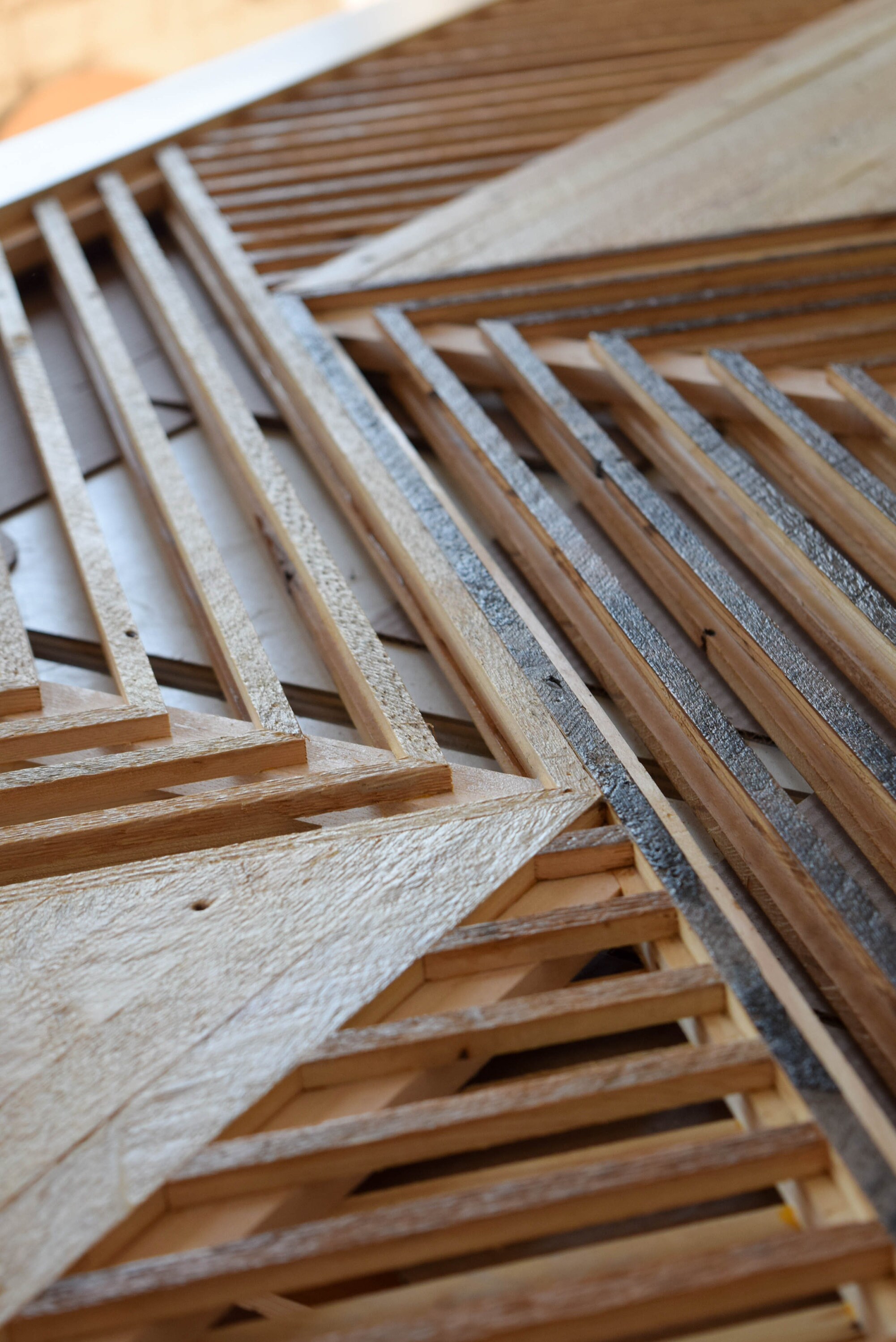 Custom Reclaimed Wood Slatted Barn Door/ Room Divider/ Screen - Etsy