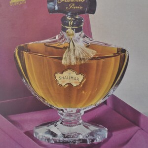 Guerlain French Advertising Poster, Perfume Vintage, Vintage Perfume ...