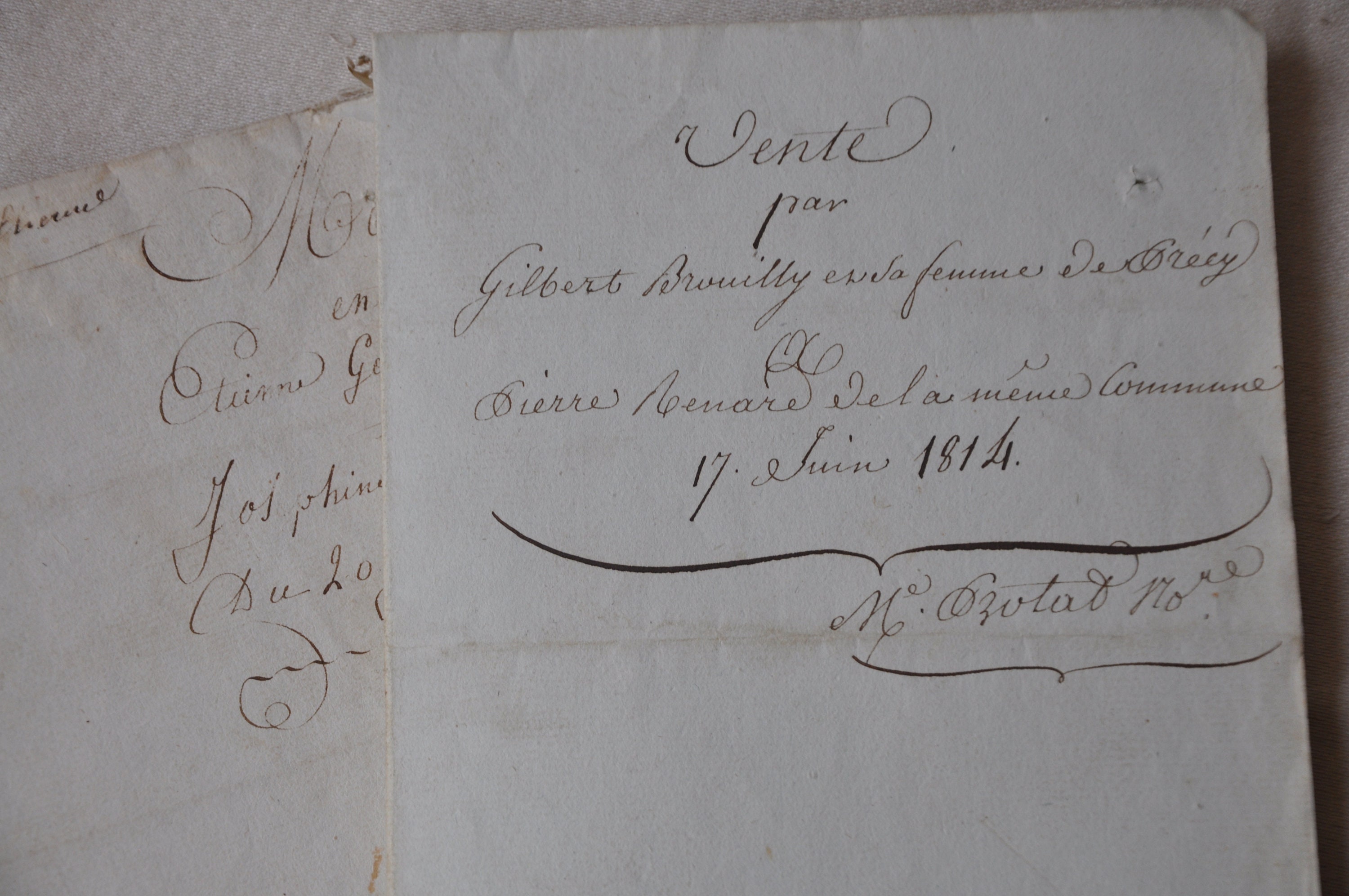 Bundle of Antique French Documents 1800s Paper Ephemera - Etsy