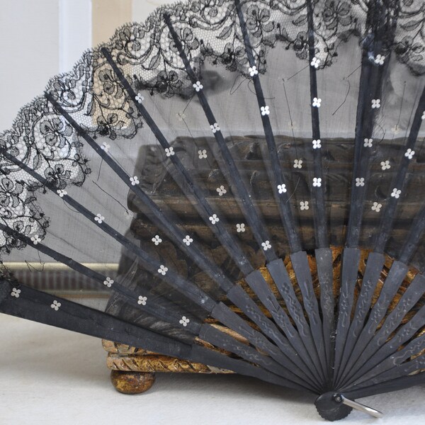 Antique Hand Fan - Etsy