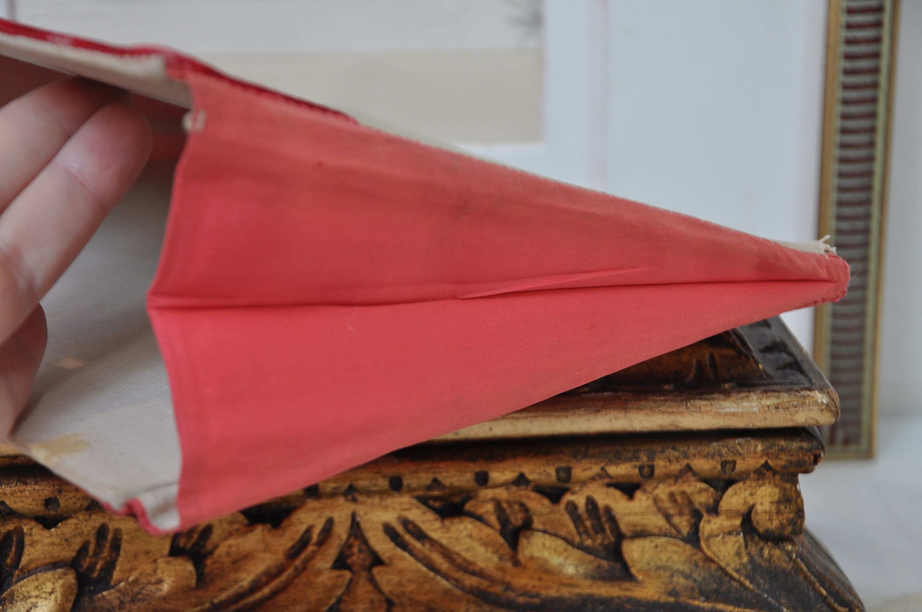 Red Antique French Burse Old French Antique Religious Burse - Etsy