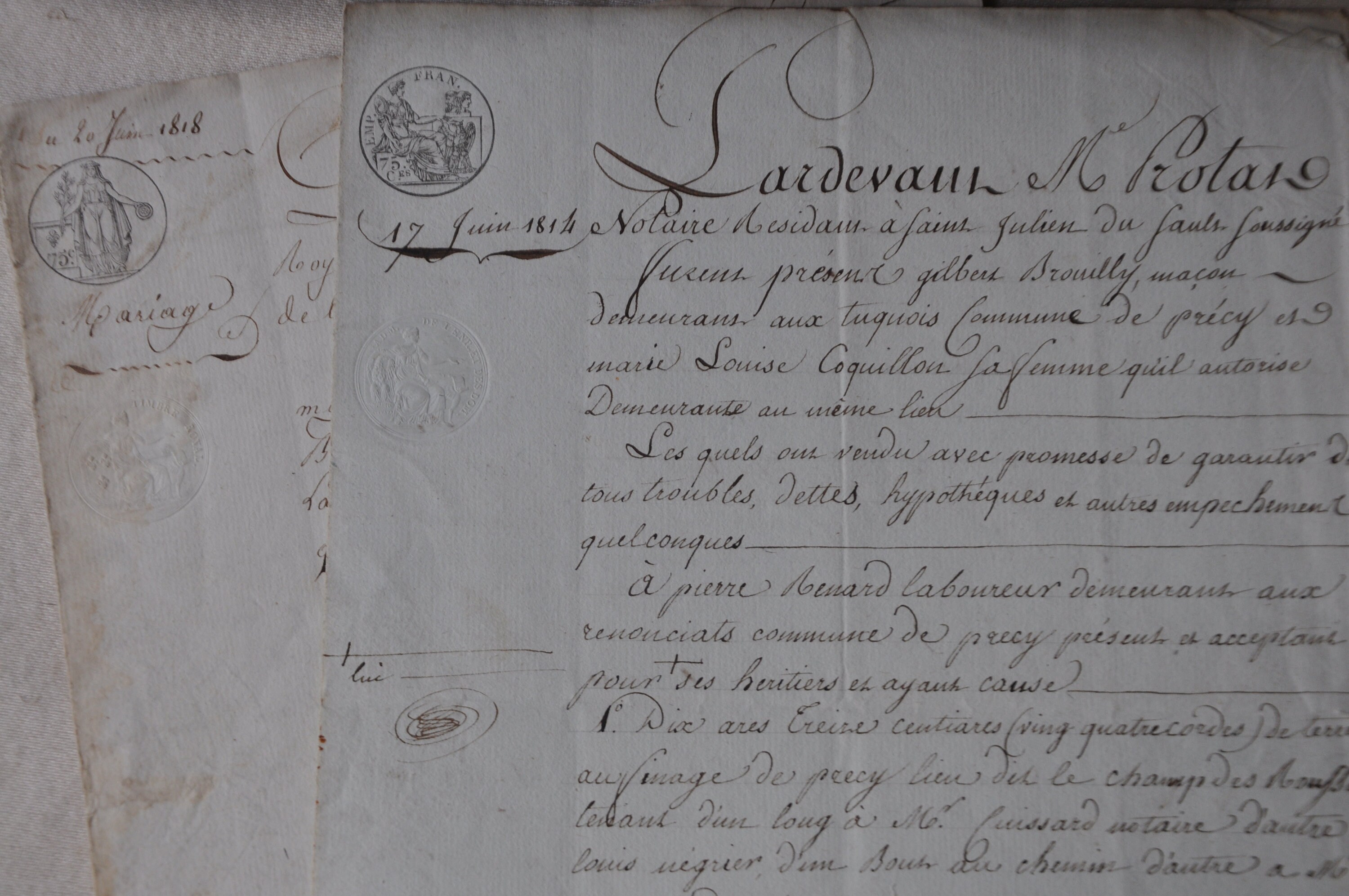 Bundle of Antique French Documents 1800s Paper Ephemera - Etsy