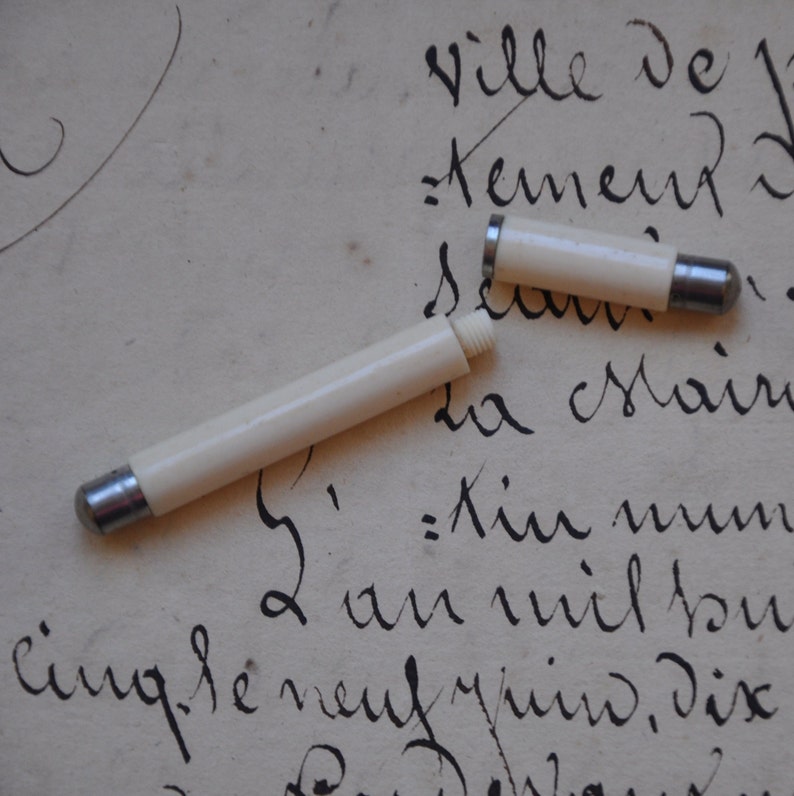 1930s Art Deco Vintage French Pencil Refill Container Pencil - Etsy