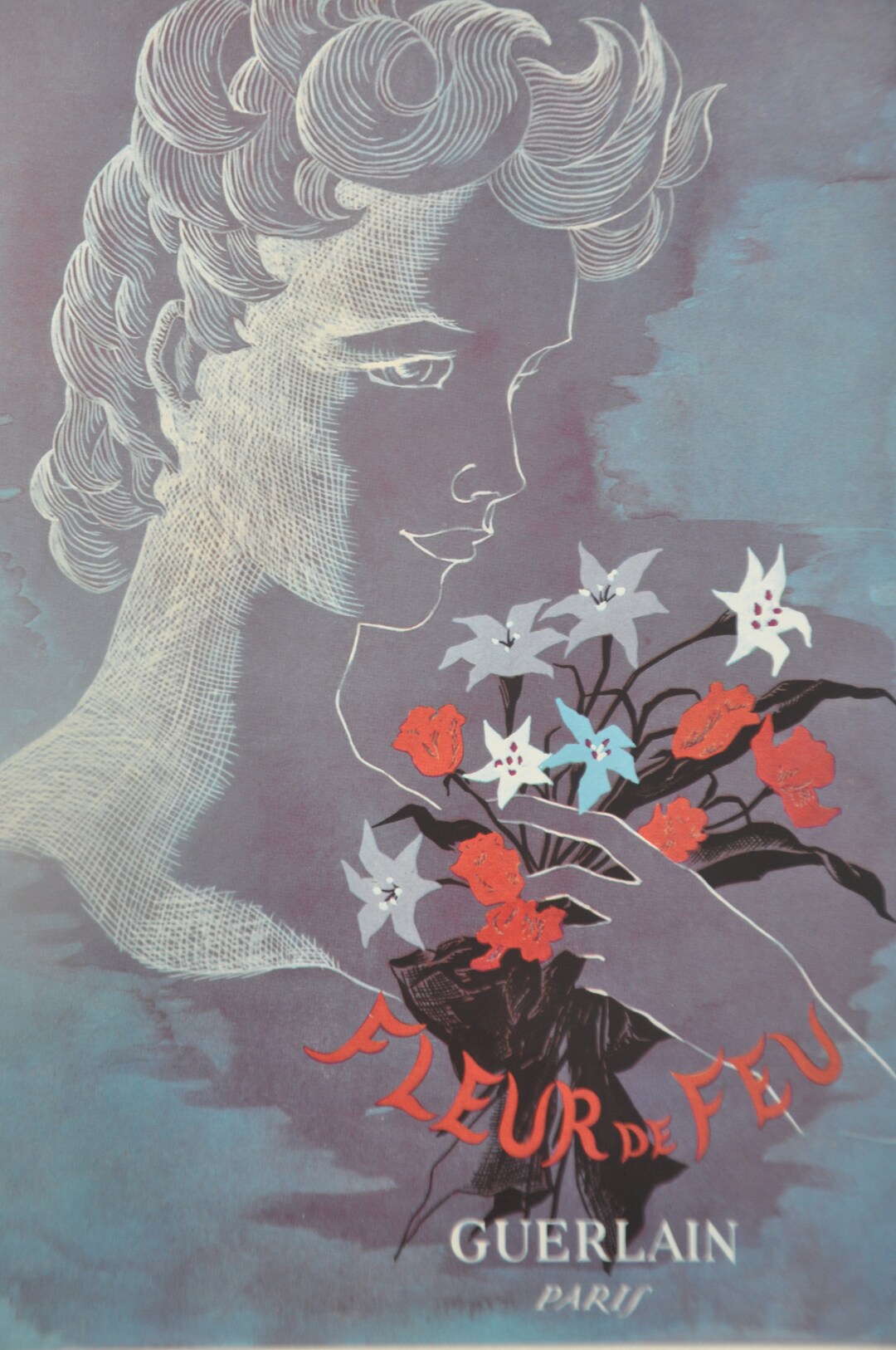 Guerlain French Advertising Poster, Perfume Vintage, Vintage Perfume ...