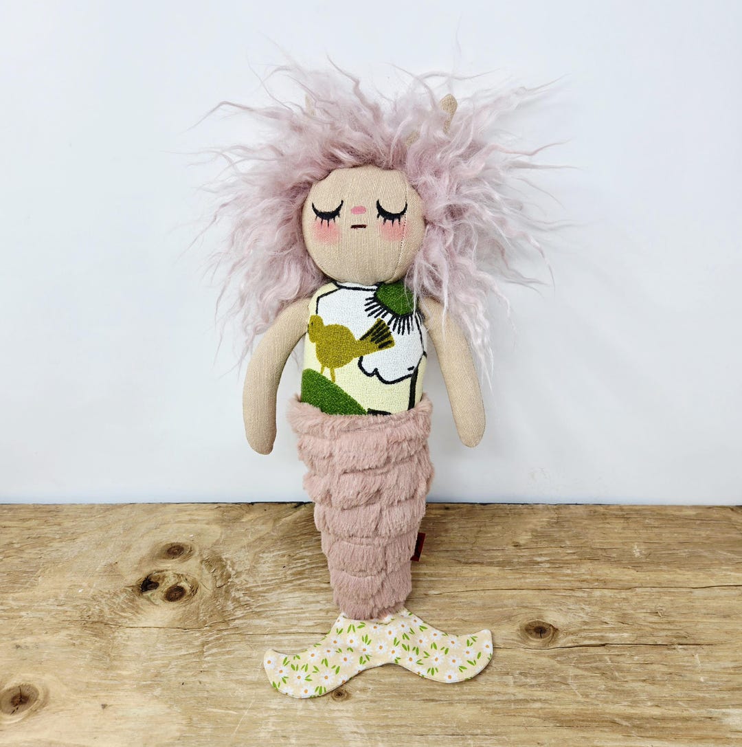 Mermaid Cat Doll - Etsy