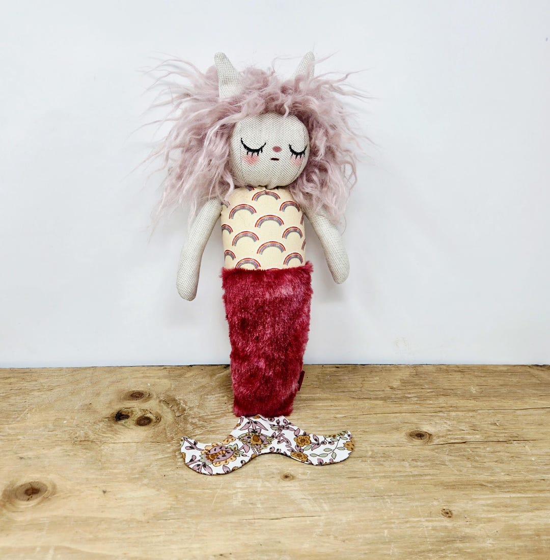 Mermaid Cat Doll - Etsy