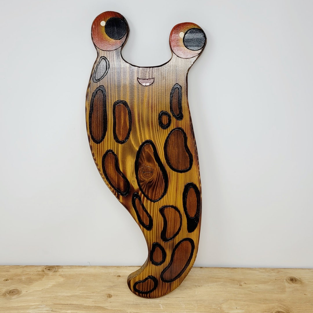 Giant Wall Slug Wood Art Decor - Etsy