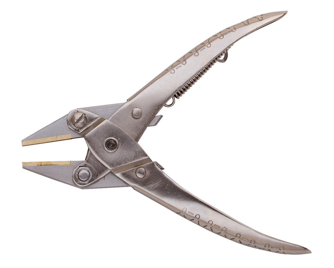 Parallel Pliers, Flat Nose, Brass Lined Jaw, 5-1/2 Inches | PLR-867.00 ...