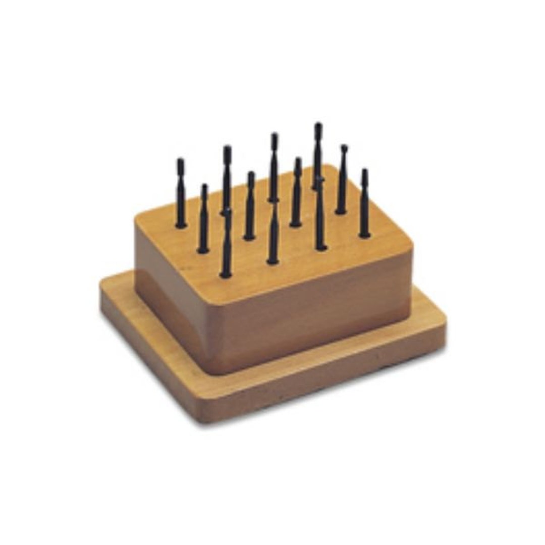 Wax Bur Set With Wooden Stand, Small Burs, Set of 12 | BUR-930.05 - Etsy