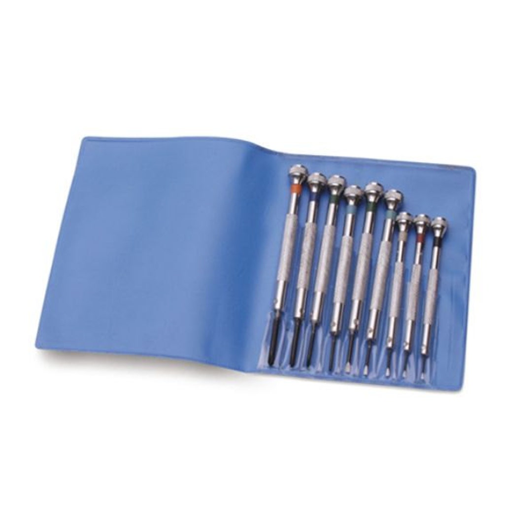 Set Screw Jewelers' Screwdriver Set, 9 Piece Set | SCR-929.00 - Etsy