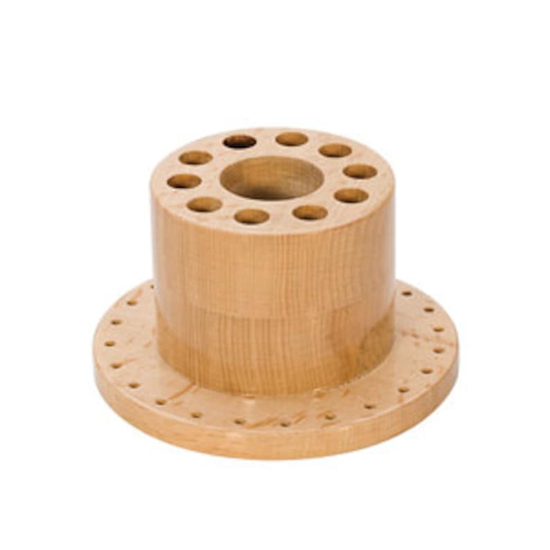 Round Wood Tool Stand | HOL-360.00 - Etsy