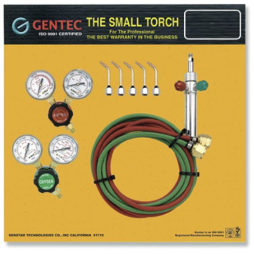 Gentec Small Torch Kits With Regulators, Oxy/acetylene | SOL-226.00 - Etsy