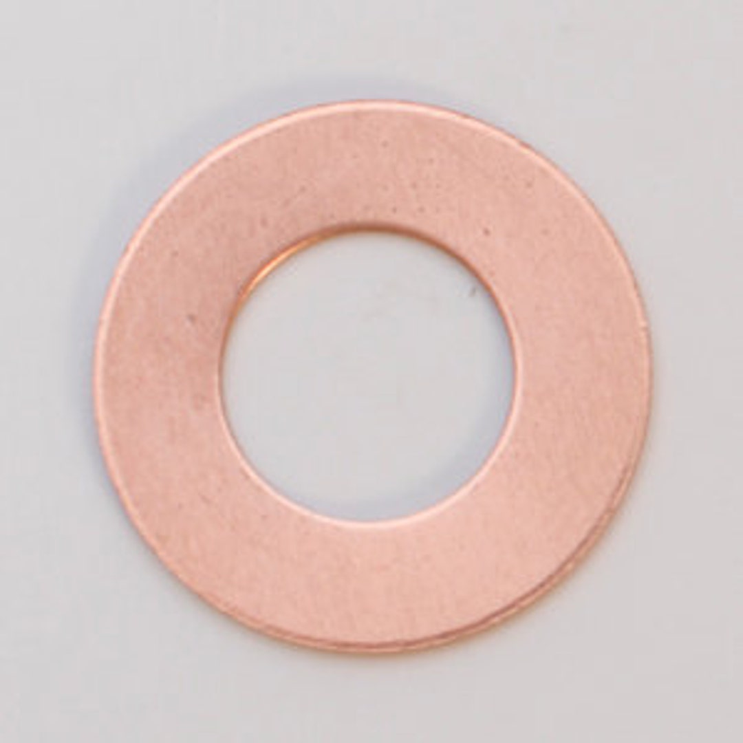 Copper Washer, 24 Gauge, 3/4 Inch, Pack of 6 | MET-530.10 - Etsy