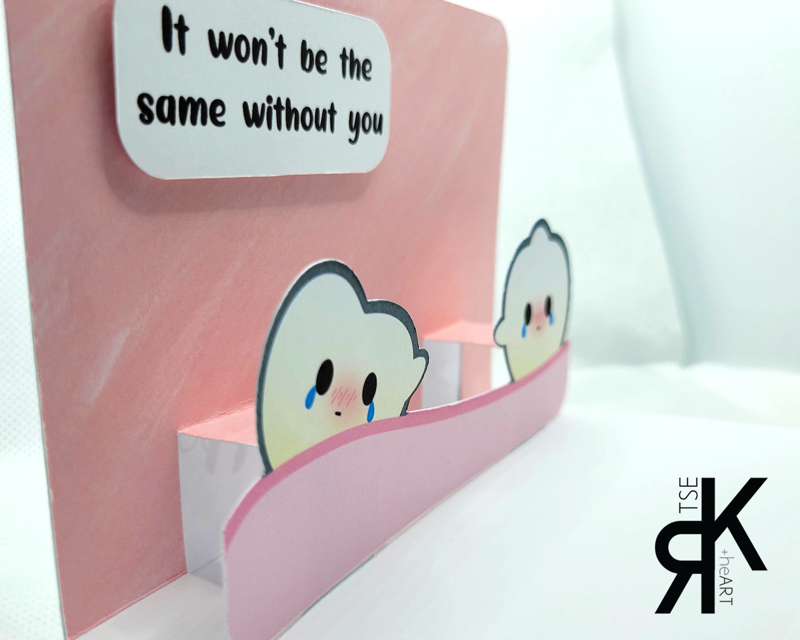 Good Luck on Your New Endeavor Pop up Dental Card Goodbye - Etsy