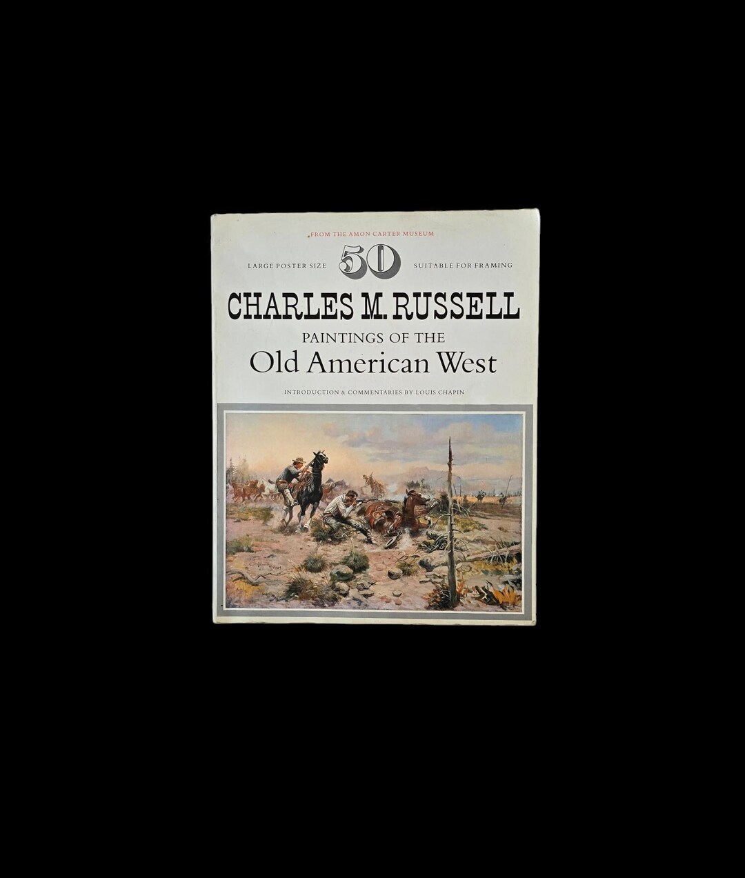 Charles M. Russell Paintings of the Old American West 50 Large Poster ...
