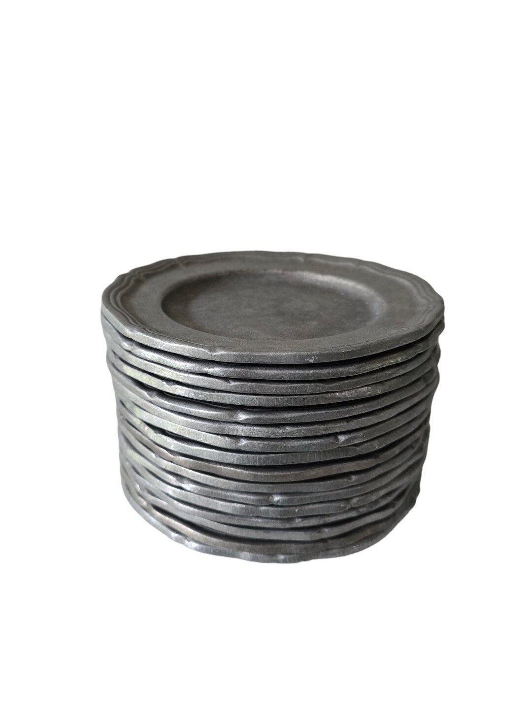 Vintage Armetale, Hollowware, Satin Pewter Bread and Butter Plates Set ...