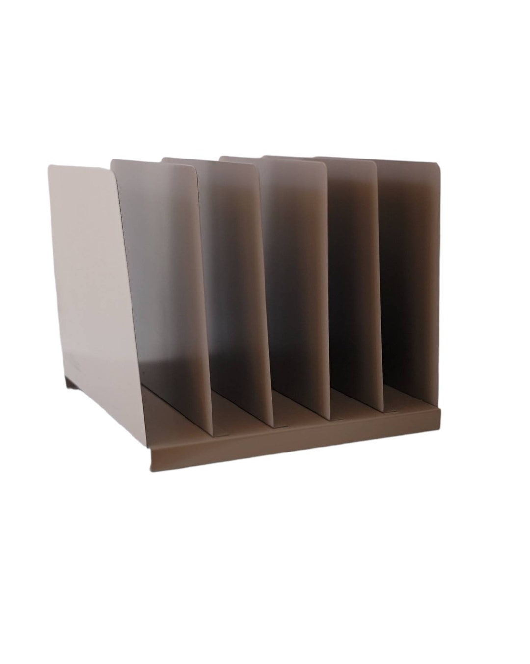 Mid Century Industrial Metal Desk Organizer / Modern Office Desk Tray ...