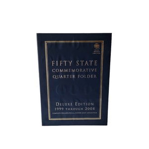 U.S. Fifty State Commemorative Quarter Folder Deluxe Edition - Etsy