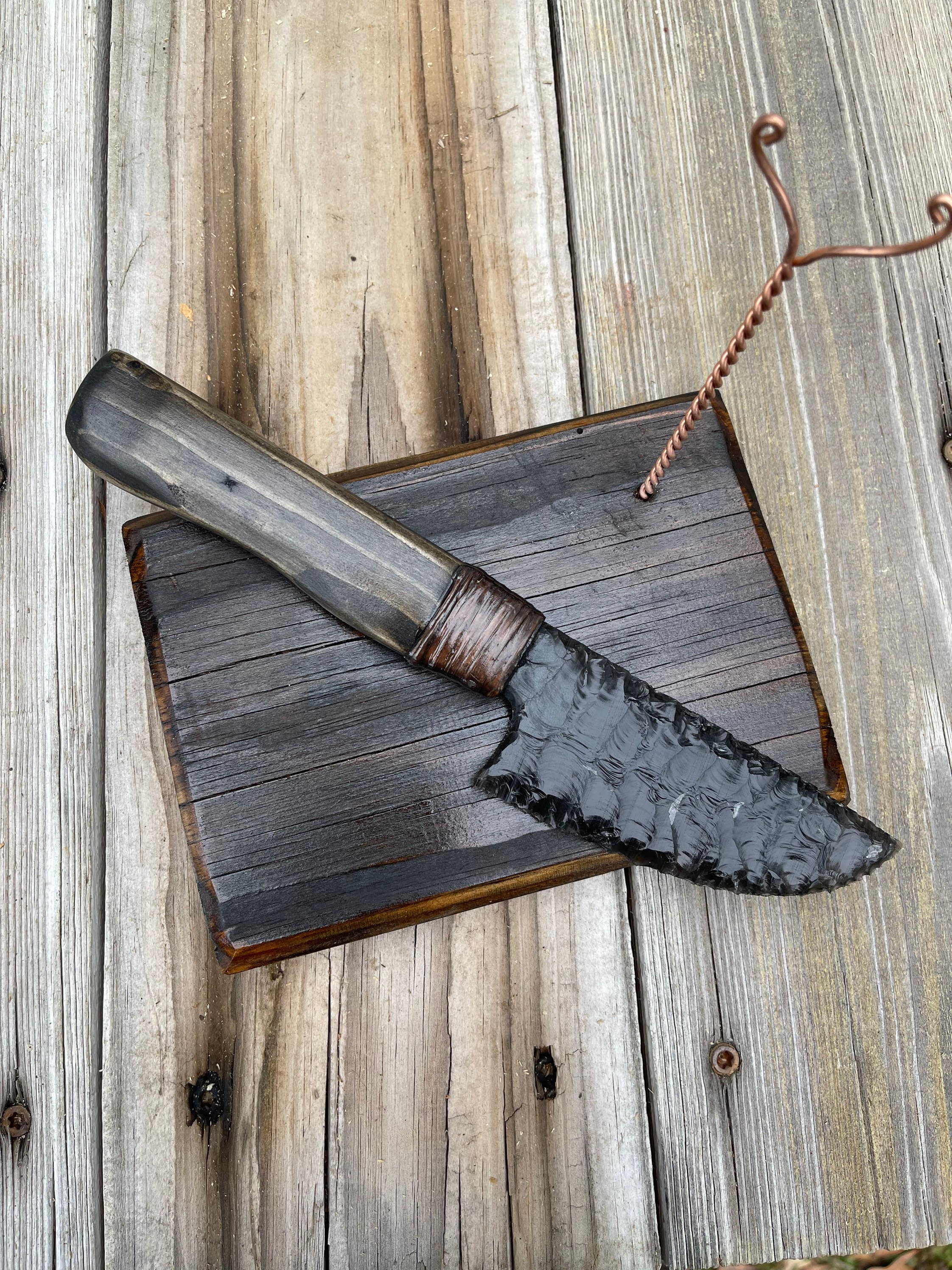 Obsidian Kitchen Knife
