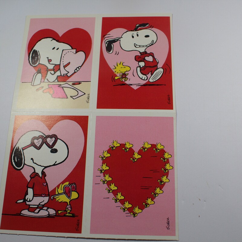 Snoopy Cards - Etsy