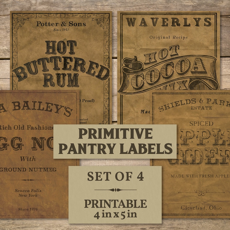 Primitive Printables - Etsy