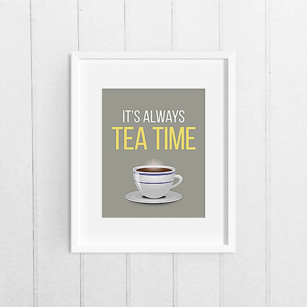 It's Always Tea Time - Etsy