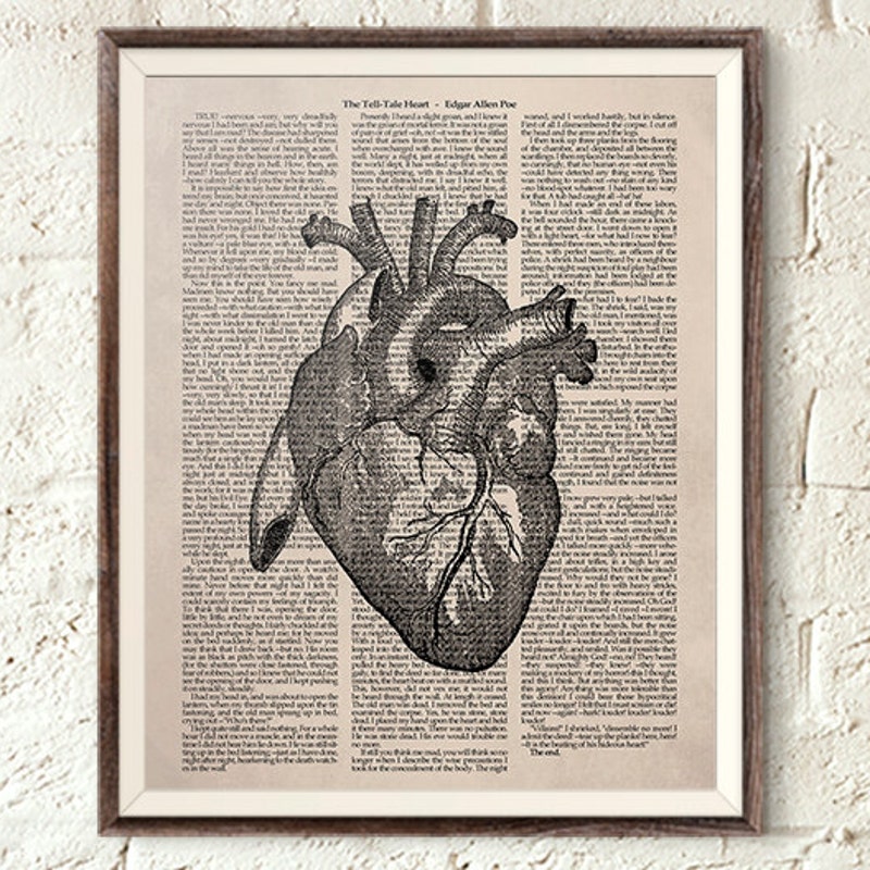 Tell Tale Heart - Etsy