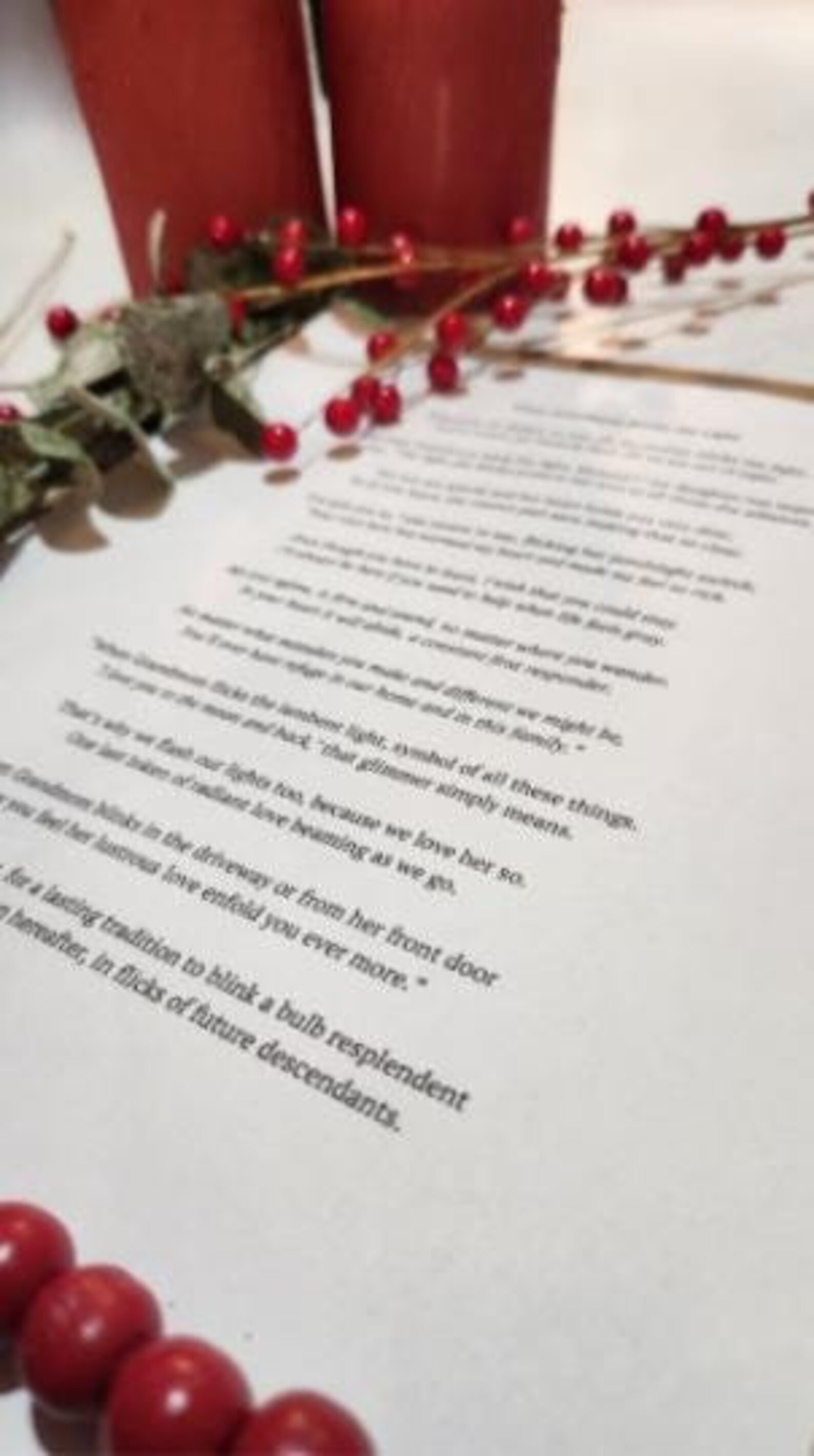 Poetry Portrait- Made to Order Custom Poem About Someone You Love - Etsy