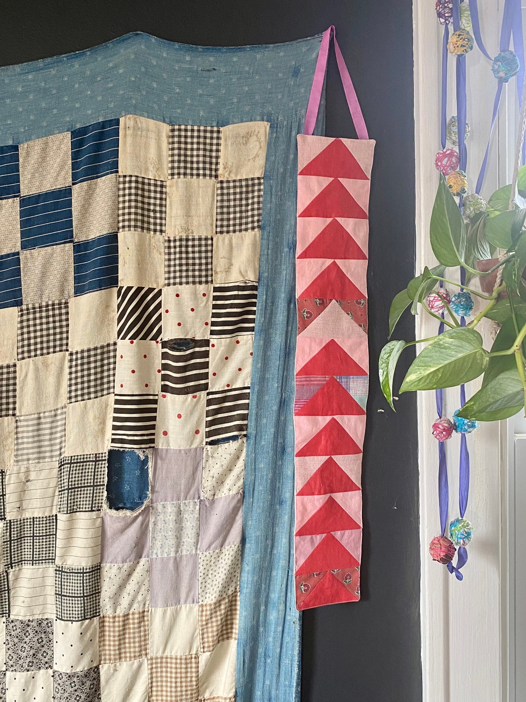 Patchwork Scrap Wall Hanging #2 - Etsy