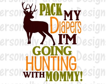 Pack My Diapers Svg | Etsy