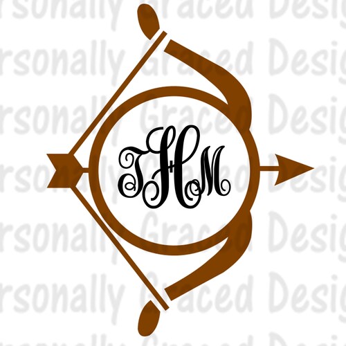 Bullseye Target Archery Arrow SVG PNG Dxf Eps Cut Files - Etsy