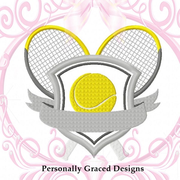 Tennis Ball Applique - Etsy