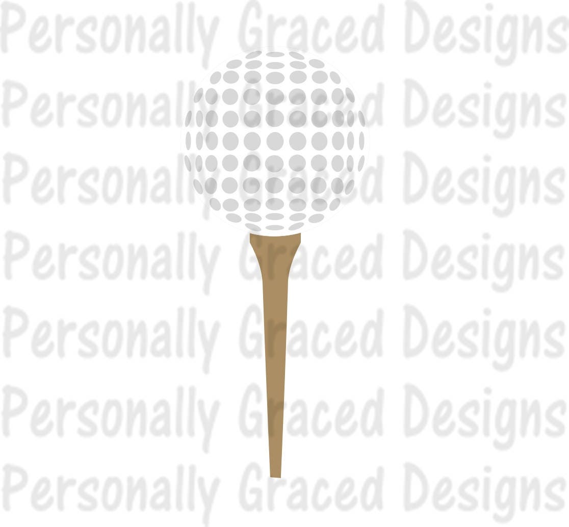 SVG DXF EPS Cut File Golf Ball Svg Golf Tee Svg Golfing | Etsy