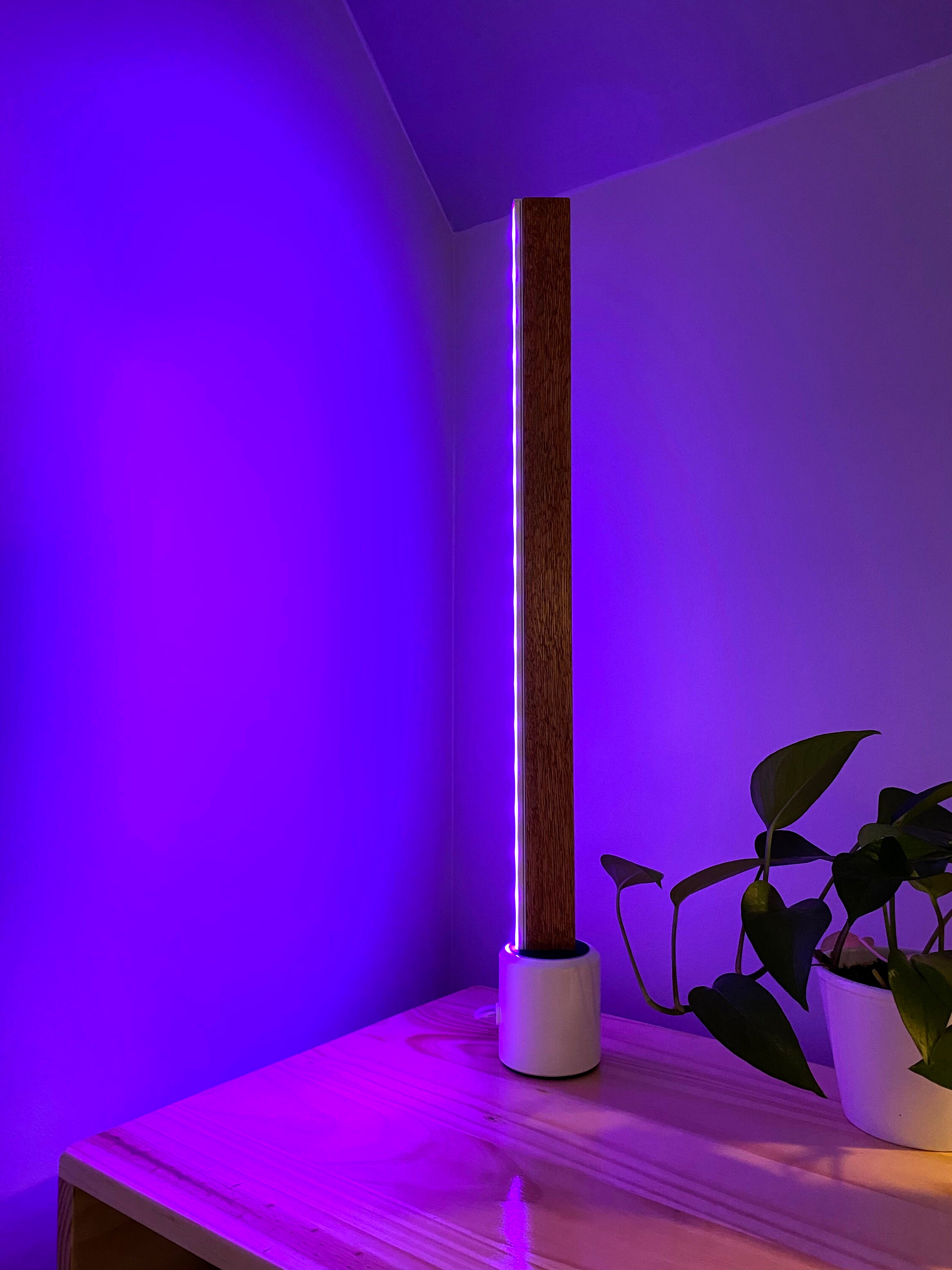 Mid-century Modern Smart LED Accent Lamp - Etsy