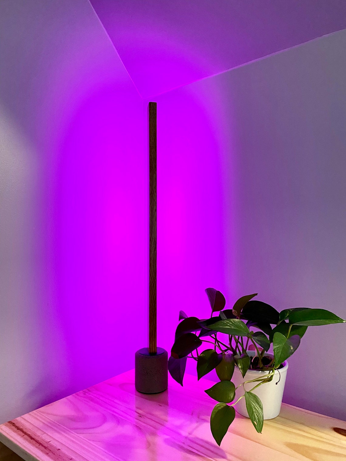 Mid-Century Modern Smart LED Accent Lamp | Etsy