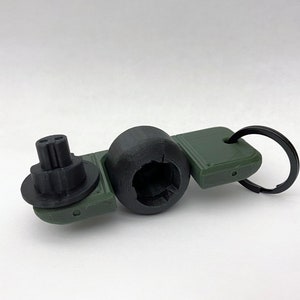 Pint Keychain With PWR Patch power Port Plug - Etsy