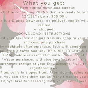 20-pack Wood Texture Seamless Pattern/digital Paper/digital Printable ...