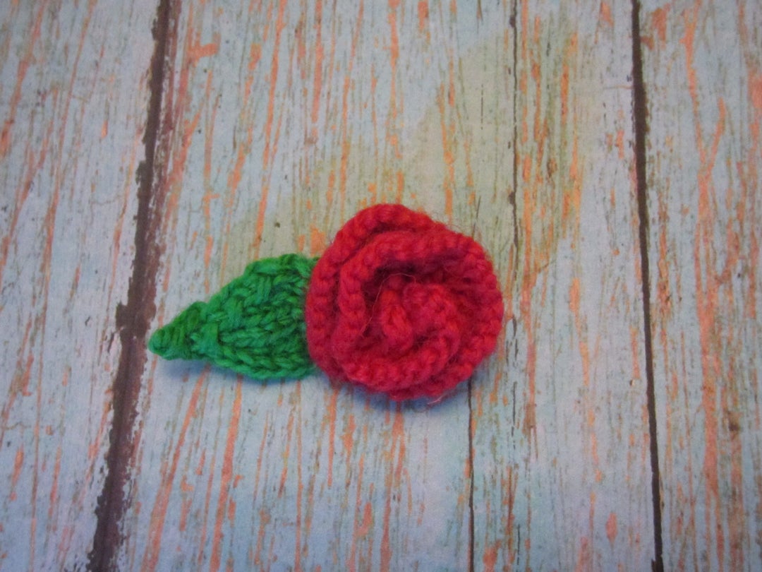 Red Rose Pin - Etsy