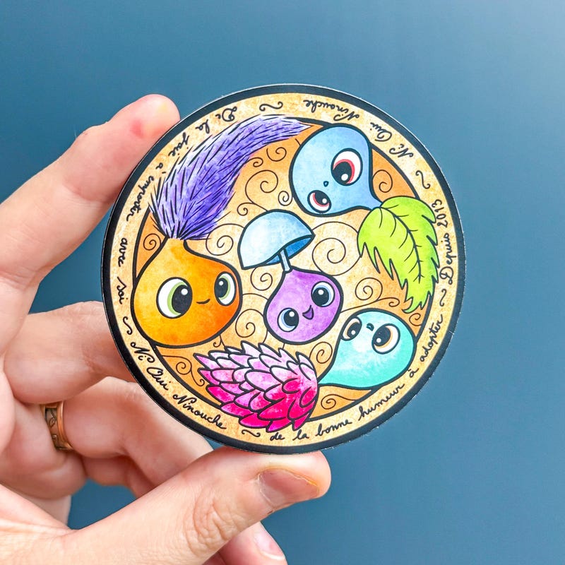 Oranje plakmagneet - Etsy Nederland