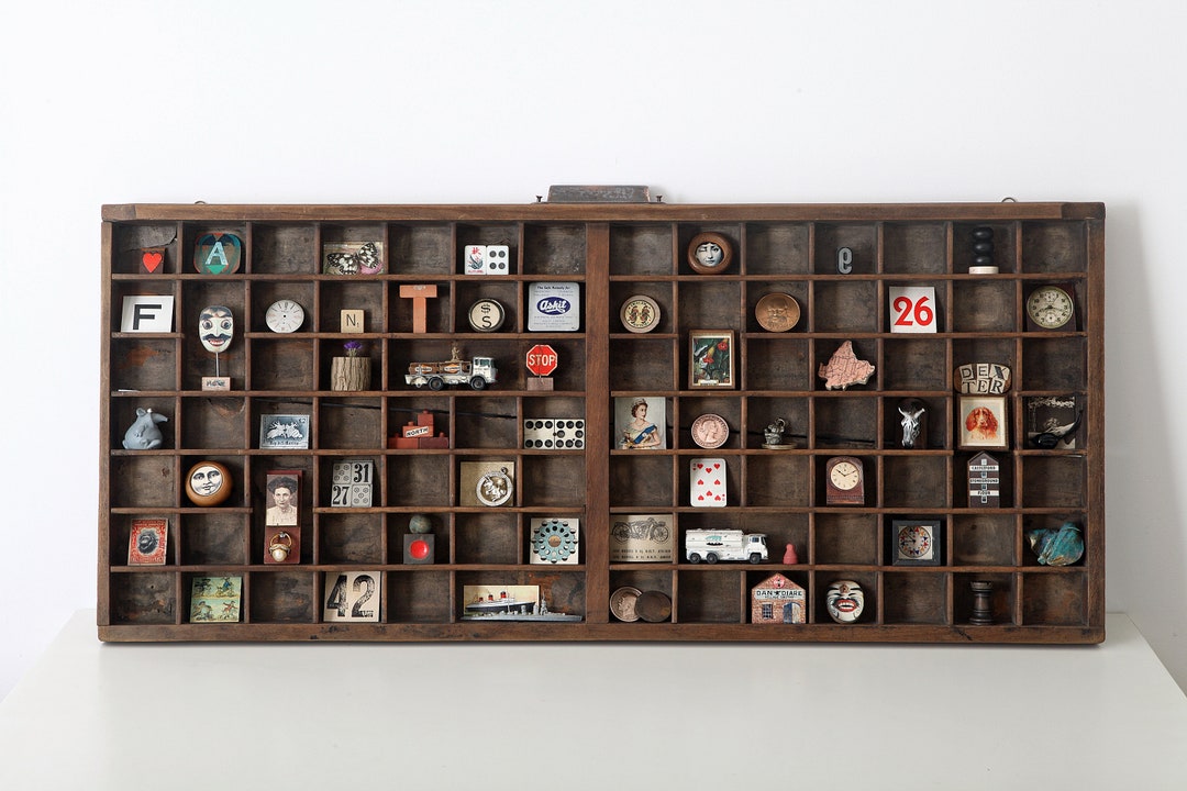 Lovely Old Antique Wooden Letterpress Printers Tray and - Etsy UK